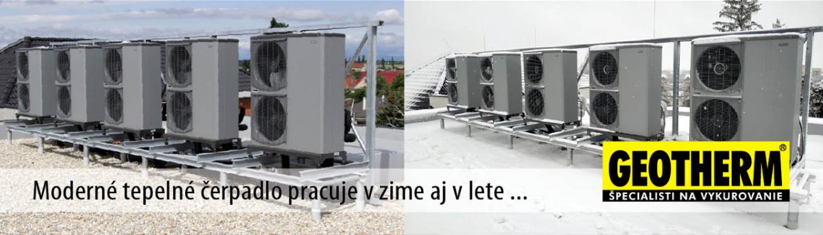 Tepelné čerpadlá 🌊 - GEOTHERM Slovakia s.r.o.